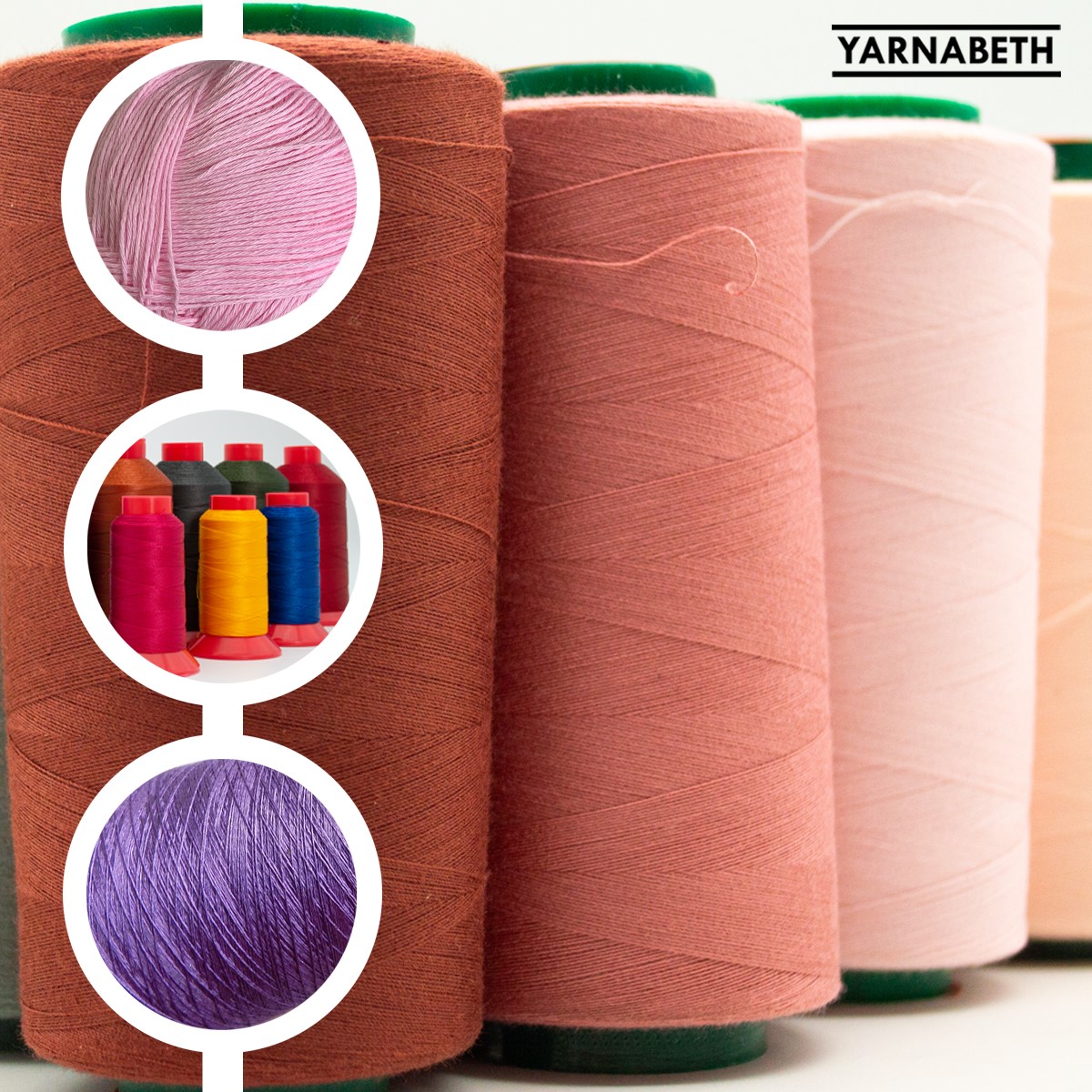 Tipos de hilo para costura